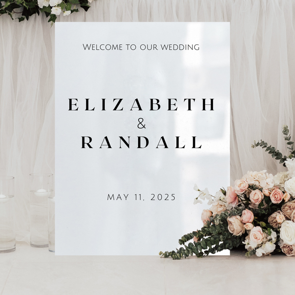 Flora Collection - Welcome Sign – Walker Signs & Designs