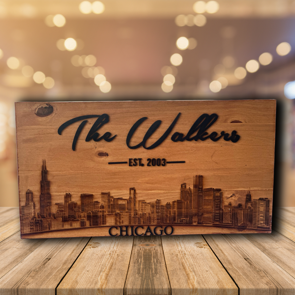 Family City Sign – Walker Signs & Designs